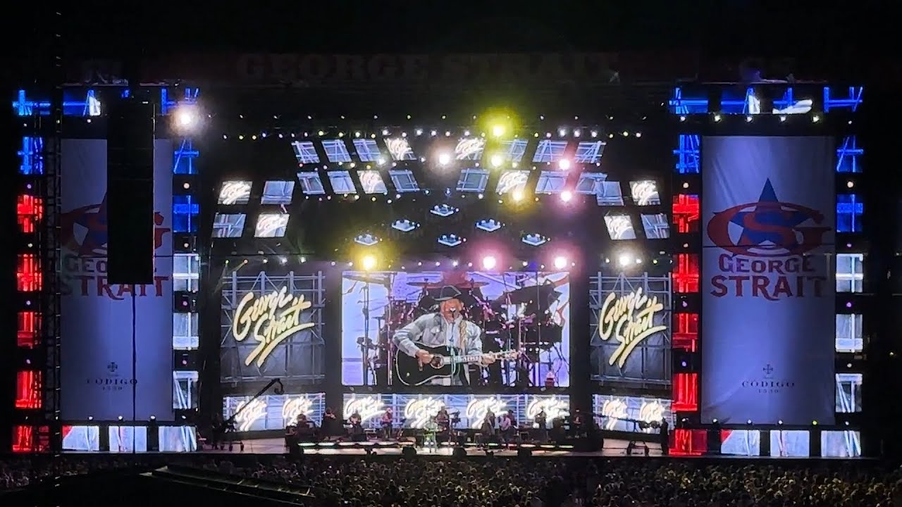 George Strait - The Cowboy Rides Away - Ames, IA 5/25/2024 - YouTube