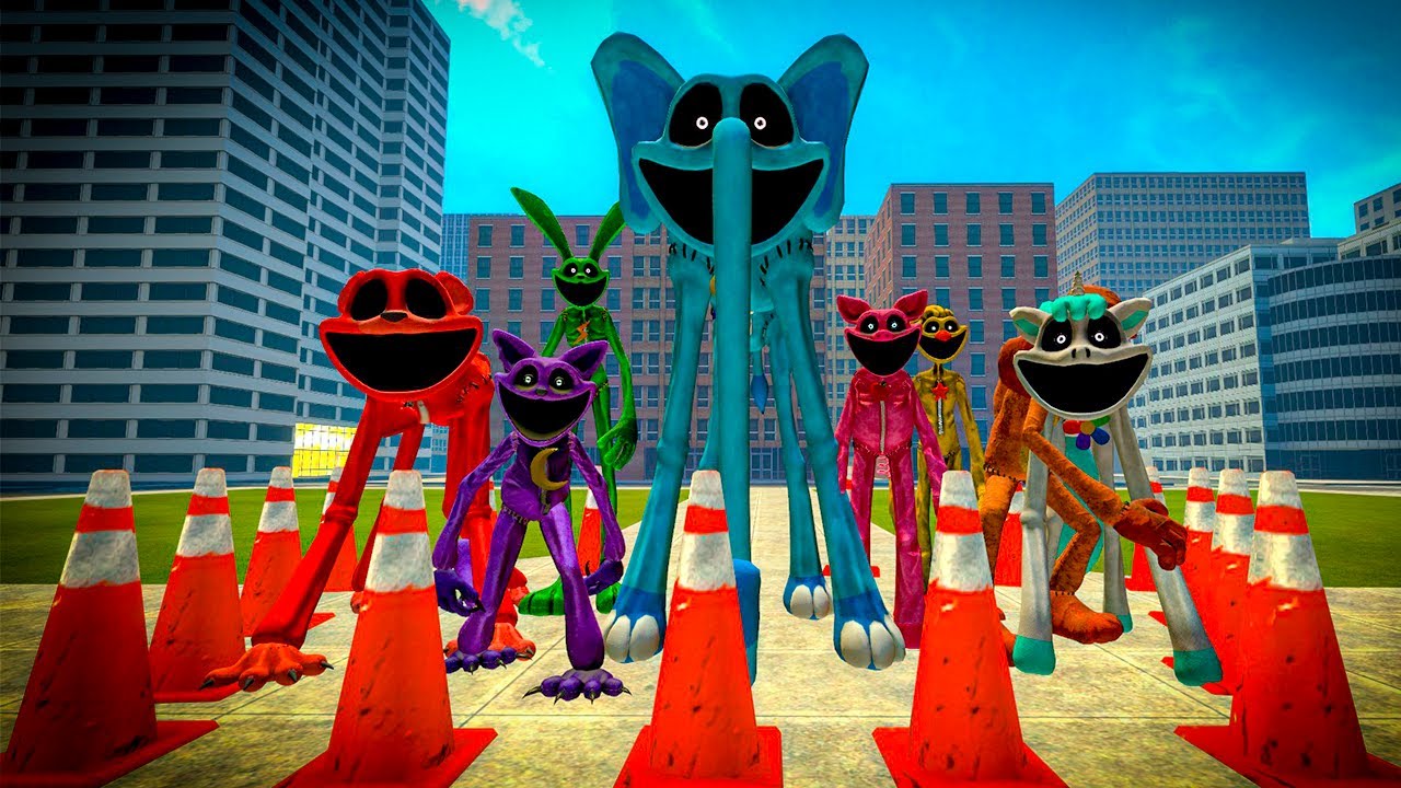 Smiling Critters escape Poppy Playtime Chapter 4 in Garry's Mod - YouTube