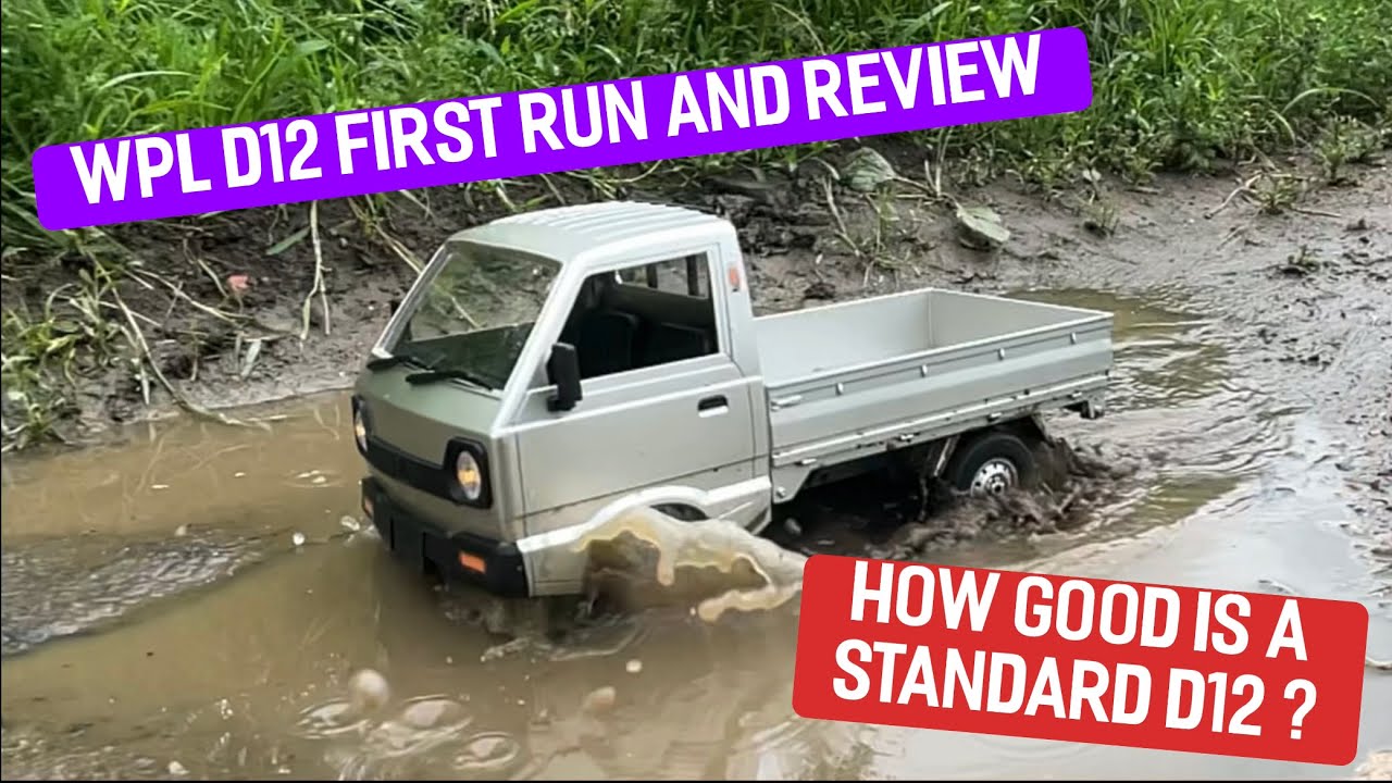 WPL D12 FIRST RUN & REVIEW ( standard ) Toy Grade money with hobby ...