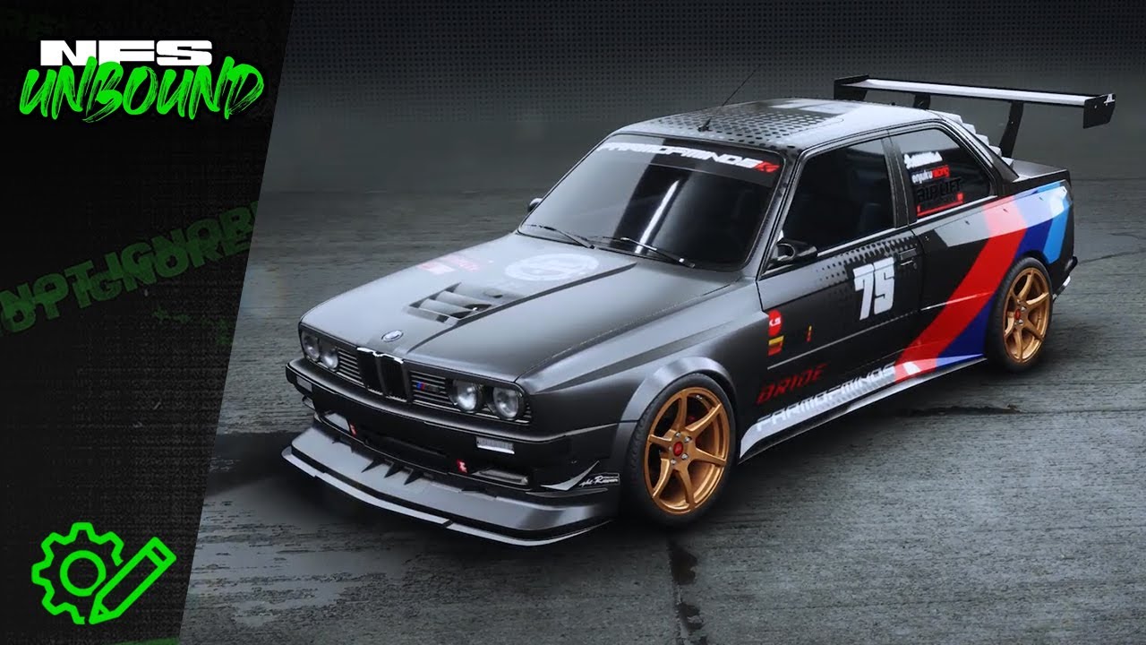 NFS Unbound - Customization: BMW M3 Evolution II E30 ´88 - YouTube
