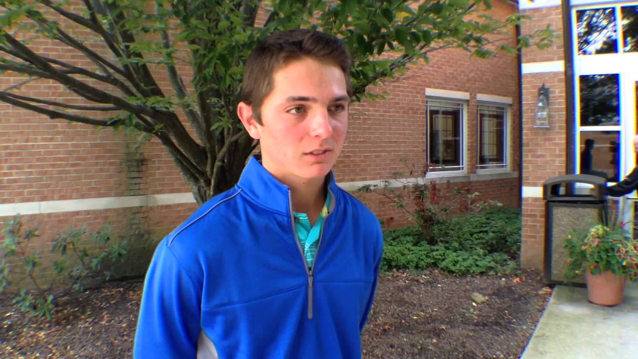 Gilmour Academy - Golf - Justin Hollis - YouTube