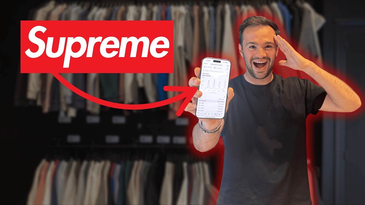 J’ai volé la stratégie marketing de Supreme et fait 800k€ en 30 jours ...
