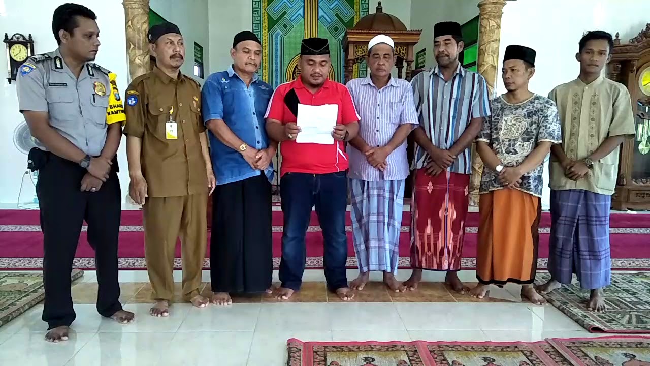 Deklarasi anti hoax di desa sanglar(2) - YouTube