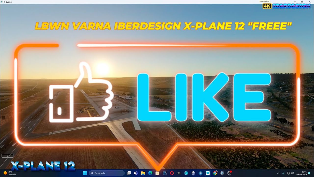 NEW LBWN IBERDESIGN X-PLANE 12 "FREE" // COMPARISON LBWN AXONO X-PLANE ...