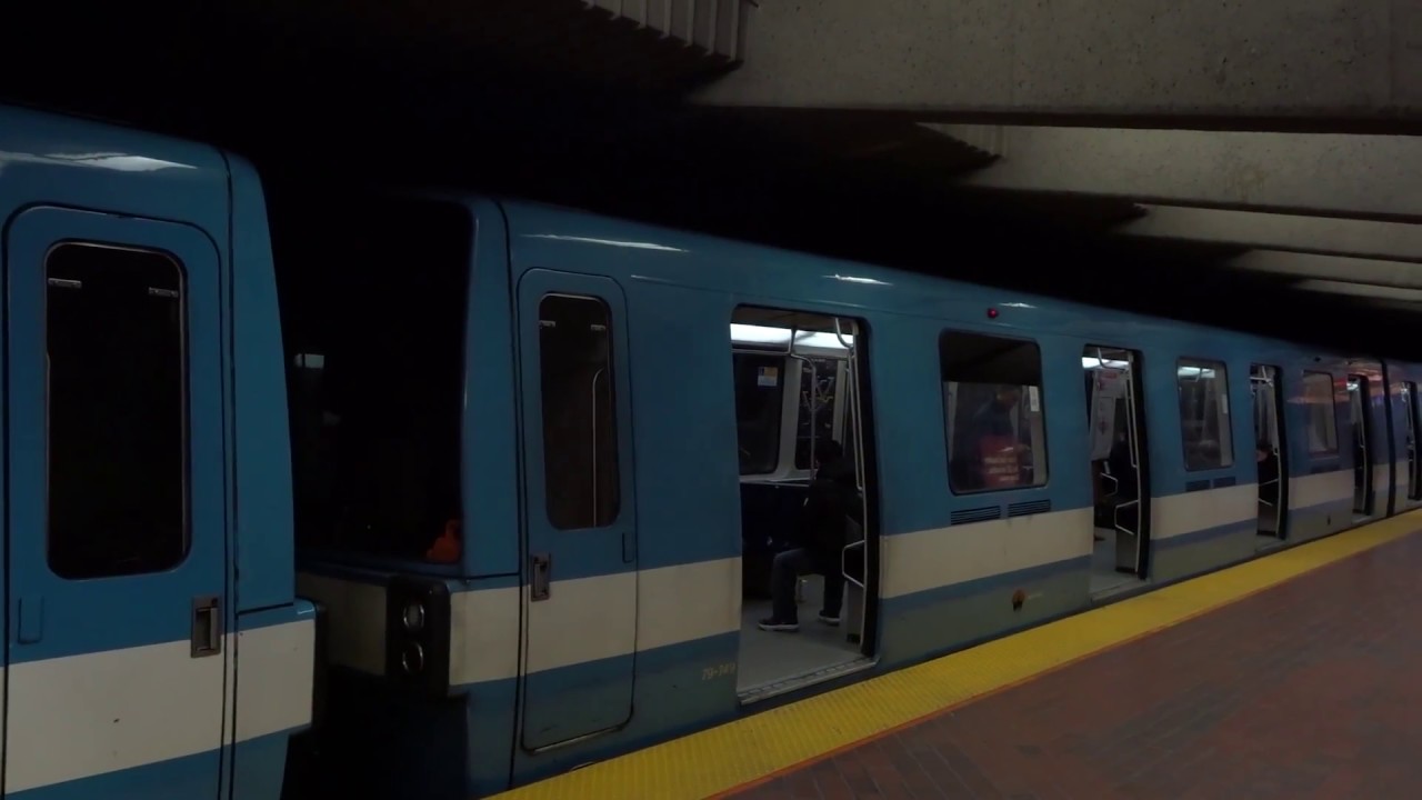 Sociéte de Transport de Montréal (STM) | Bombardier MR-73 subway cars ...
