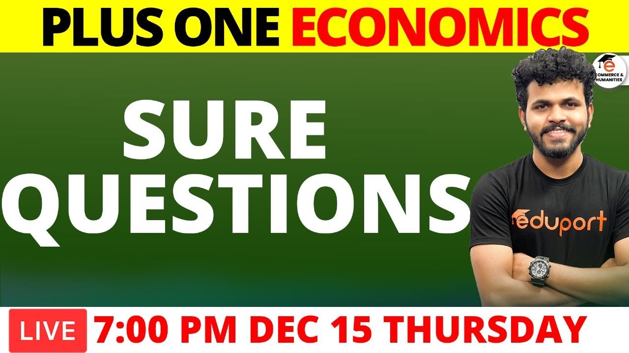 Plus One Economics Christmas Exam Sure Questions Live YouTube plus-one-economics-christmas-exam-sure-questions-live-youtube