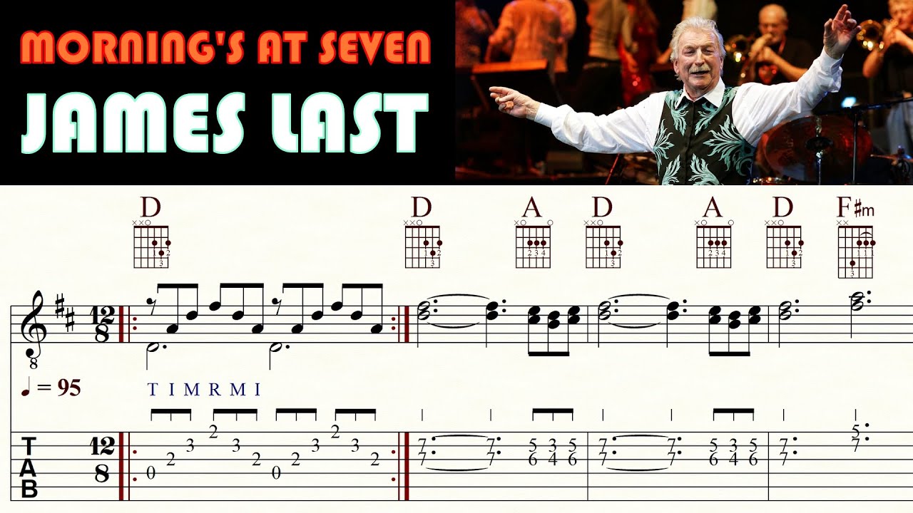 MORNING'S AT SEVEN | JAMES LAST | Morgens um sieben | Acoustic Guitar ...