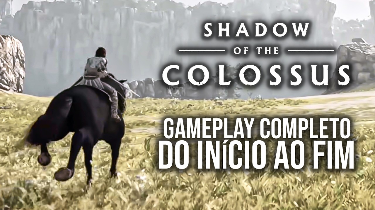 SHADOW OF THE COLOSSUS | Modo Hard - Gameplay Completo do Início ao Fim ...