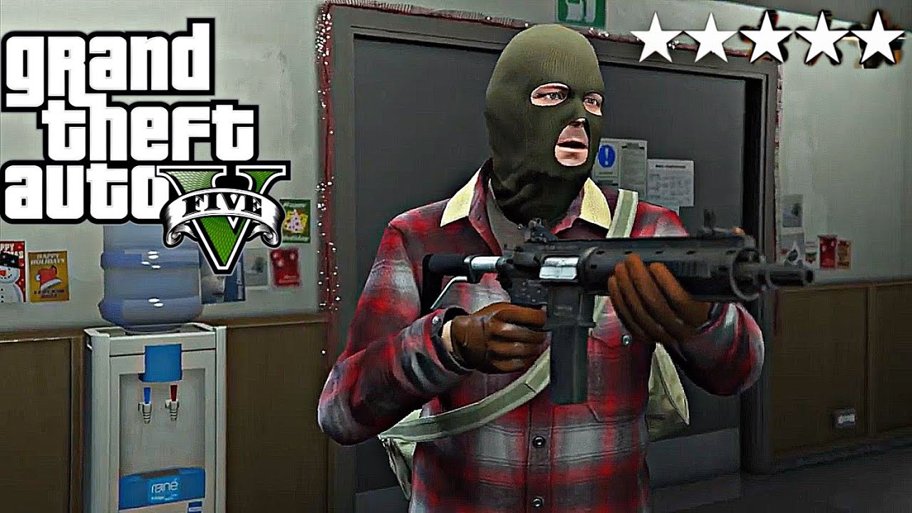 GTA 5 -Mission #1 "Prologue" : The Ultimate Bank Heist in North Yankton ...