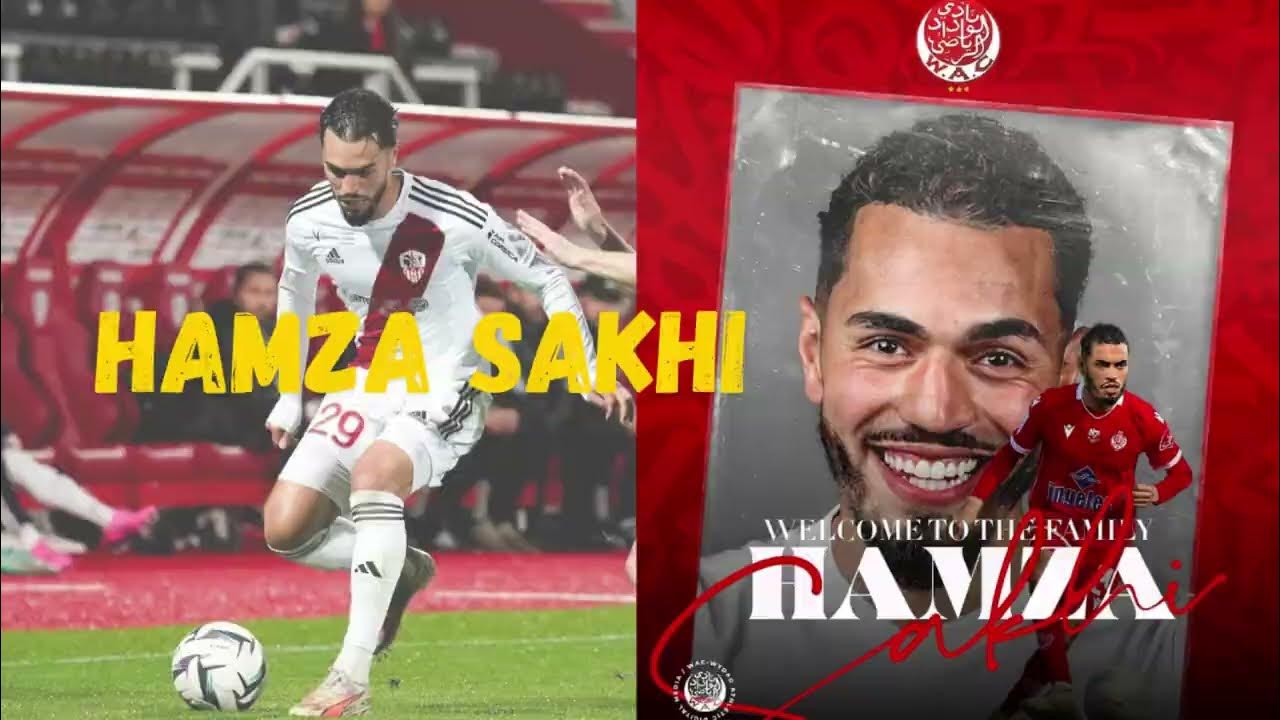 مهارات وأهداف الساخي حمزة لاعب الوداد البيضاوي الجديد😍😍 HAMZA SAKHI - YouTube