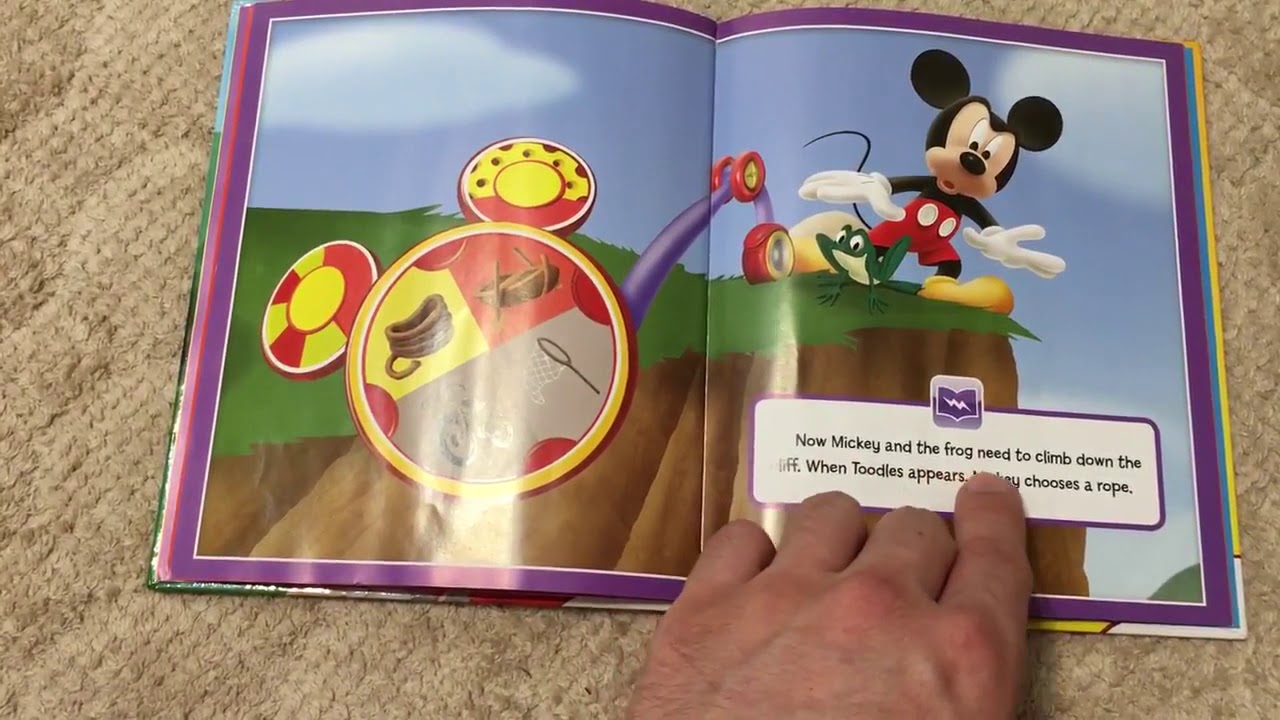 Read Aloud Picture Book - Disney's Mickey Mouse's Club House Me Reader ...