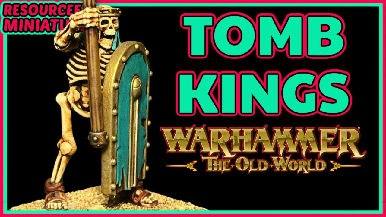 How To Speed Paint TOMB KINGS for Warhammer: The Old World - YouTube