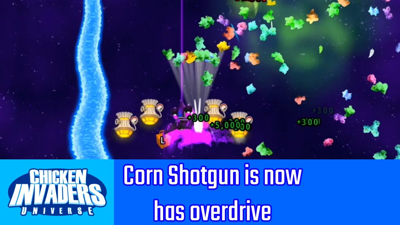 Chicken Invaders Universe (Early Access) - Corn Shotgun is now has ...