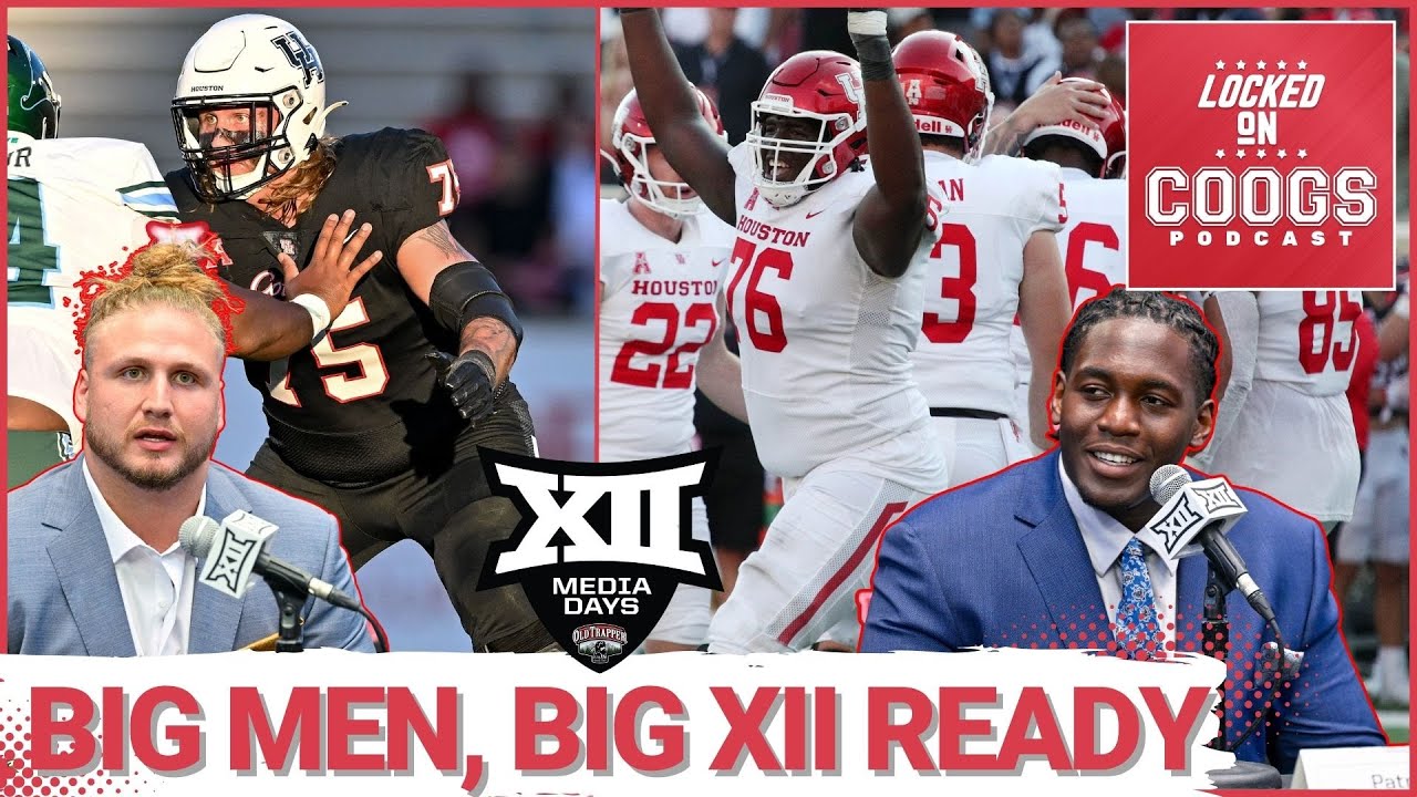 Big 12 Media Day Recap: Houston Cougars Led by Linemen Patrick Paul and ...