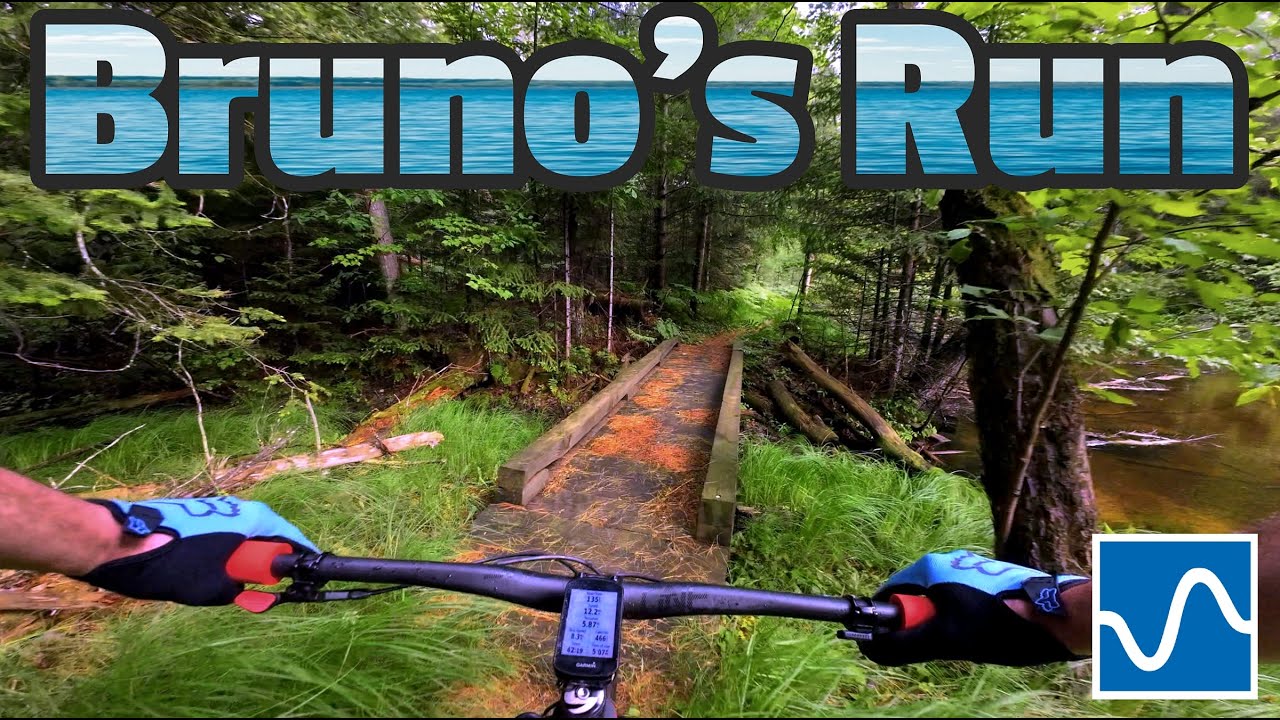 Mountain Biking Bruno’s Run | Munising, MI. - YouTube