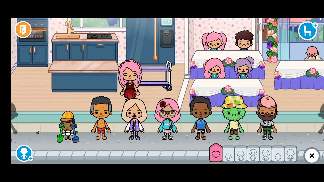 Toca Boca Character Ideas for Party | Toca Boca Character Edit | Toca ...