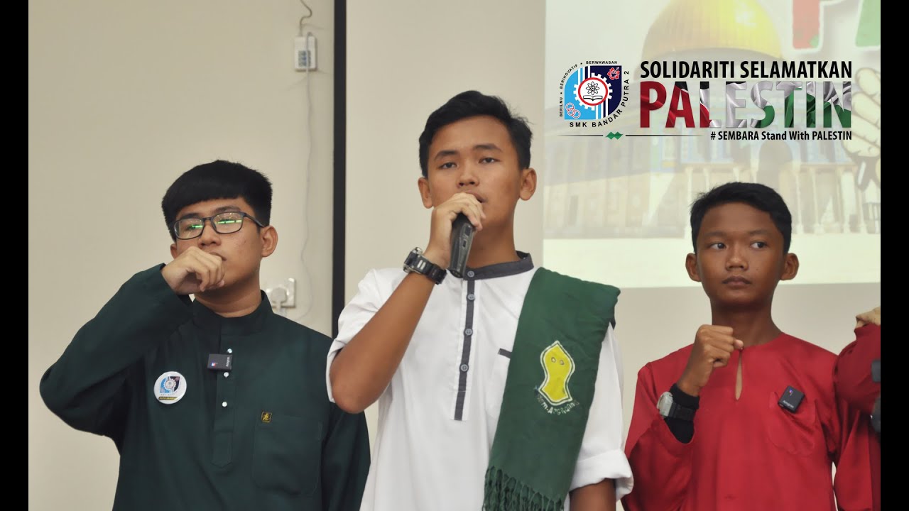MINGGU SOLIDARITI SELAMATKAN PALESTIN, SMK Bandar Putra 2, Kulai ...