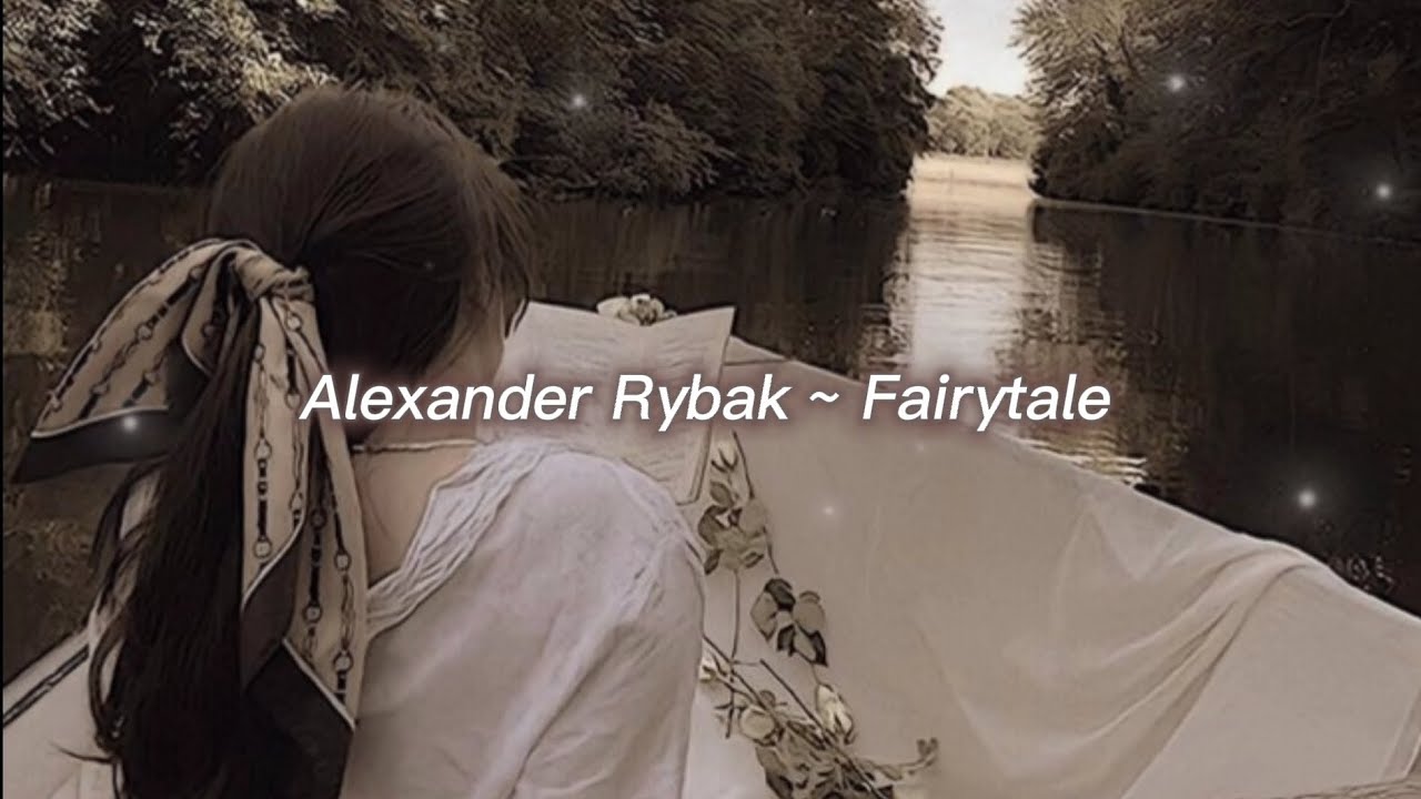 Alexander Rybak ~ Fairytale (slowed + reverb) - YouTube
