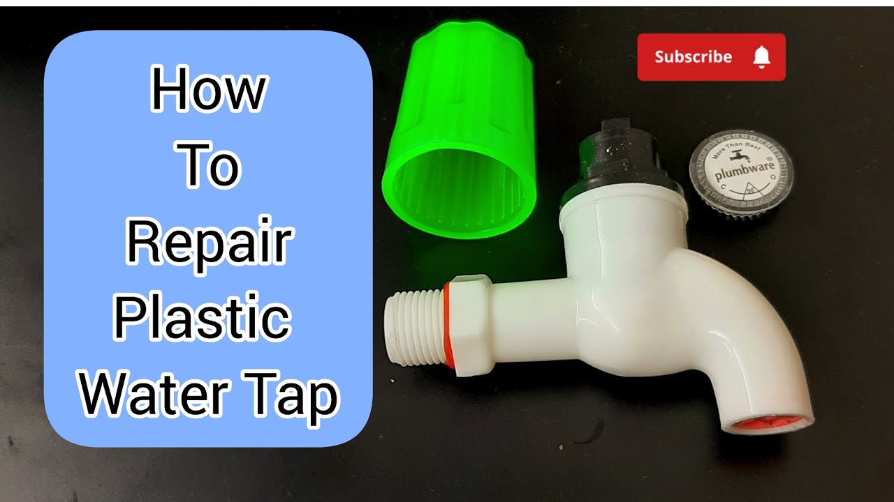 How to open and repair PVC water tap at home || प्लास्टिक नल घर बैठे नल ...
