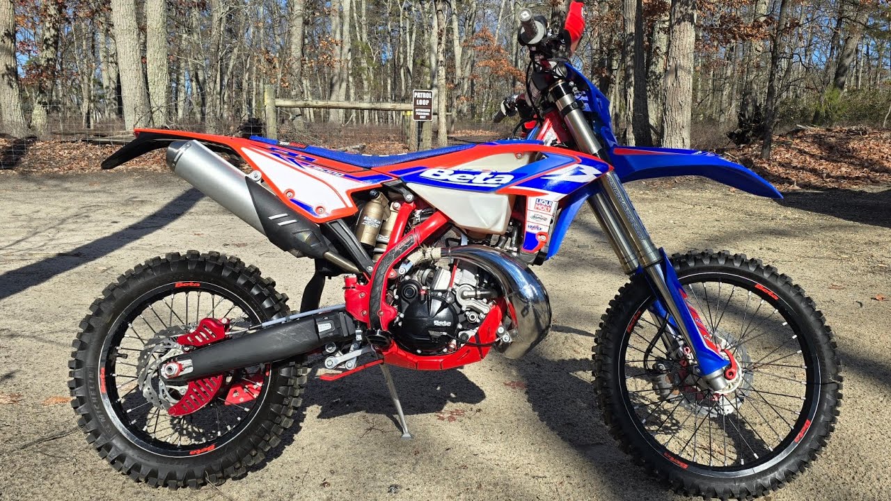 Facility 15 Trails on a BETA 200RR RACE EDITION - YouTube