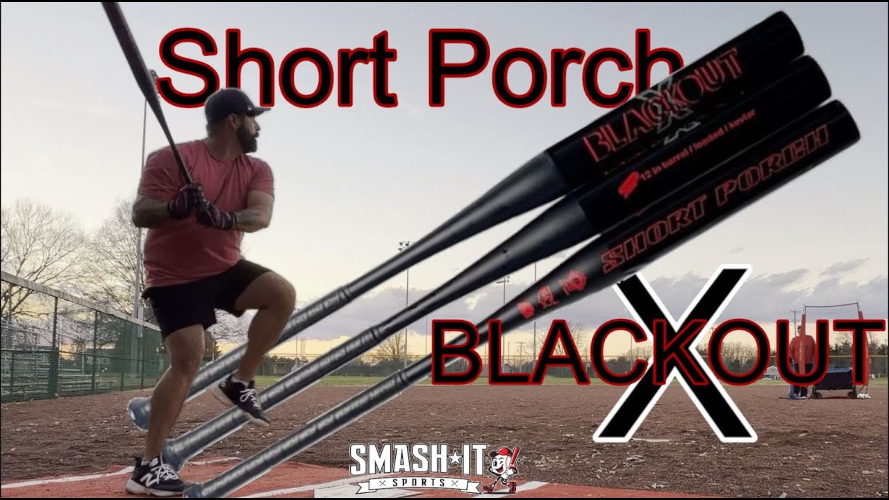 Short Porch Blackout X Senior Softball Bat Review *Pre Order for Dec ...