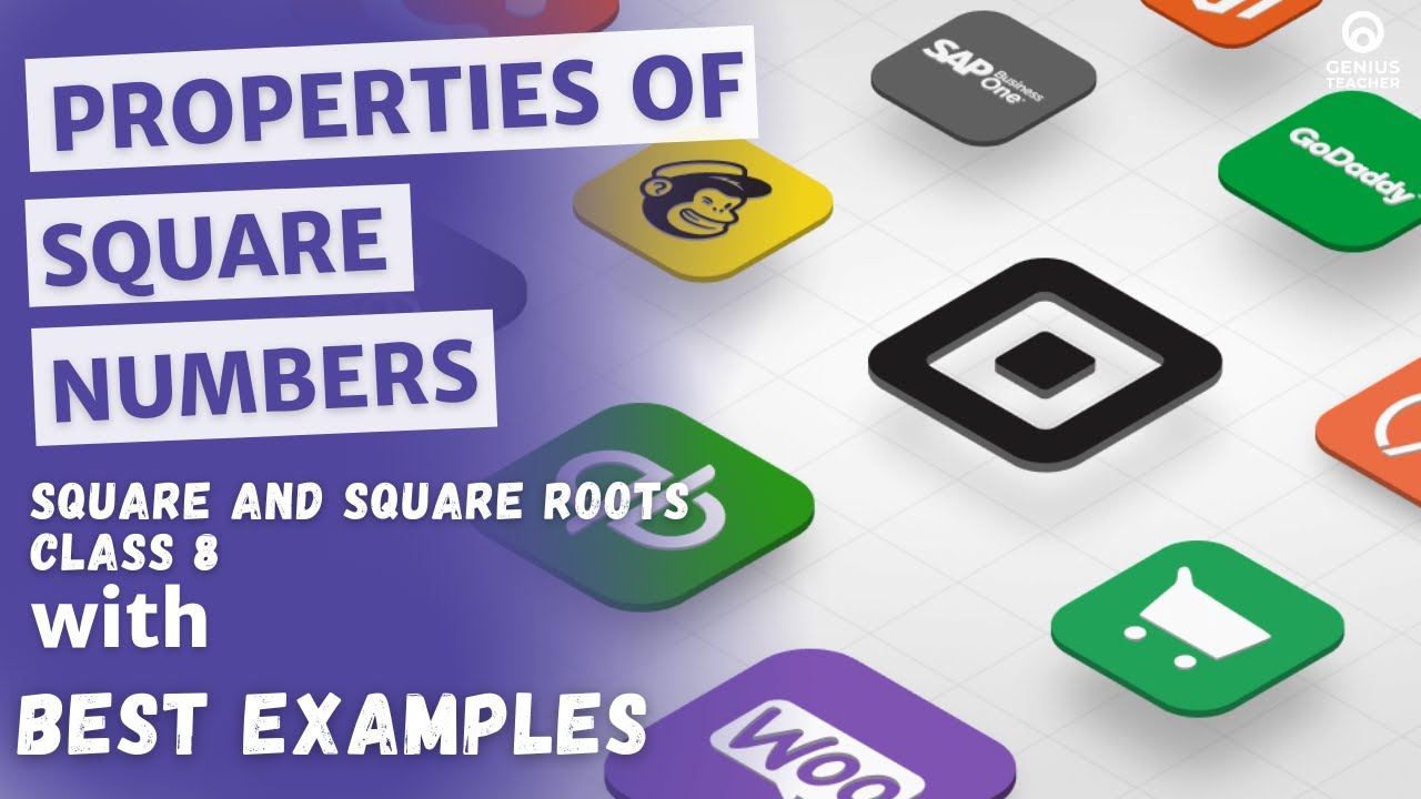 Introduction to Square Numbers | Square and Square Roots | CBSE Class 8 ...