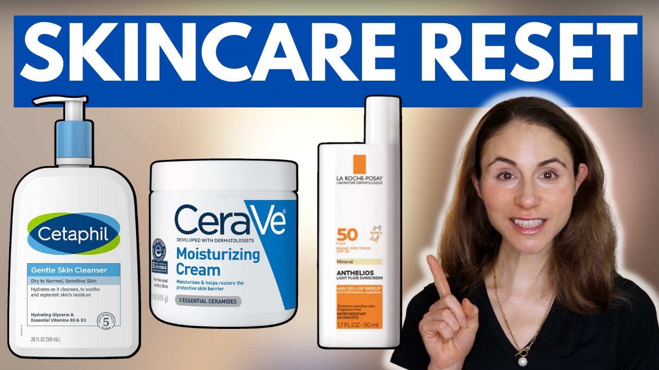 SKINCARE RESET 2023 😍 How to HEAL YOUR SKIN 😍 Dermatologist @DrDrayzday ...