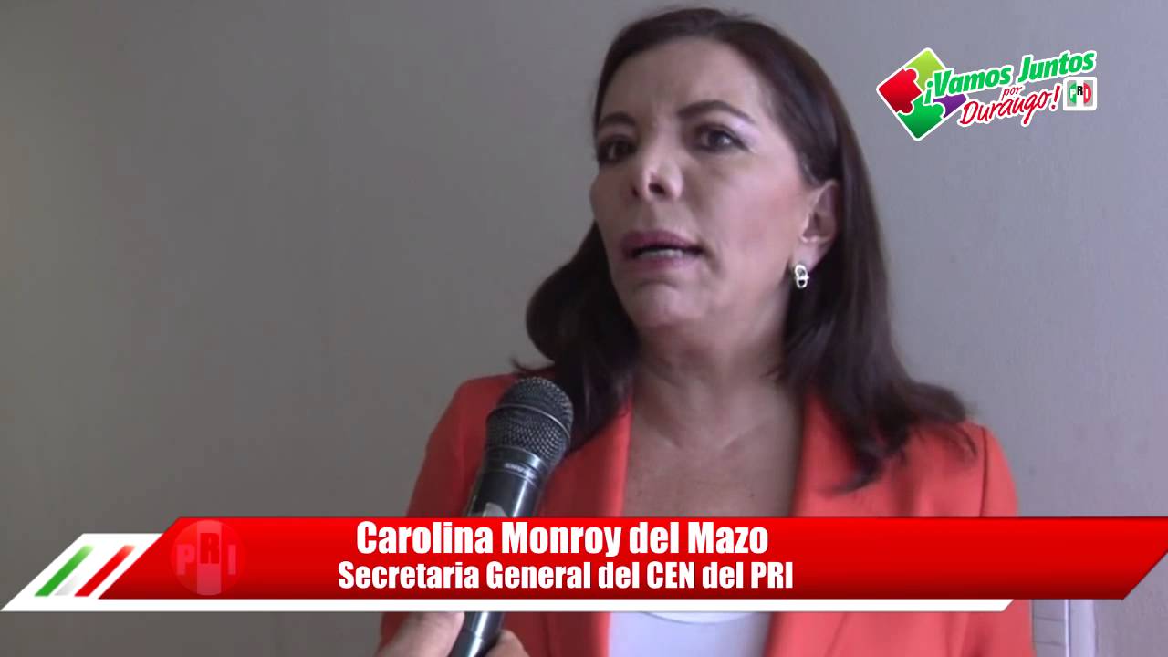 GOBIERNO DE JHC, UN ORGULLO PARA EL PRI CAROLINA MONROY - YouTube