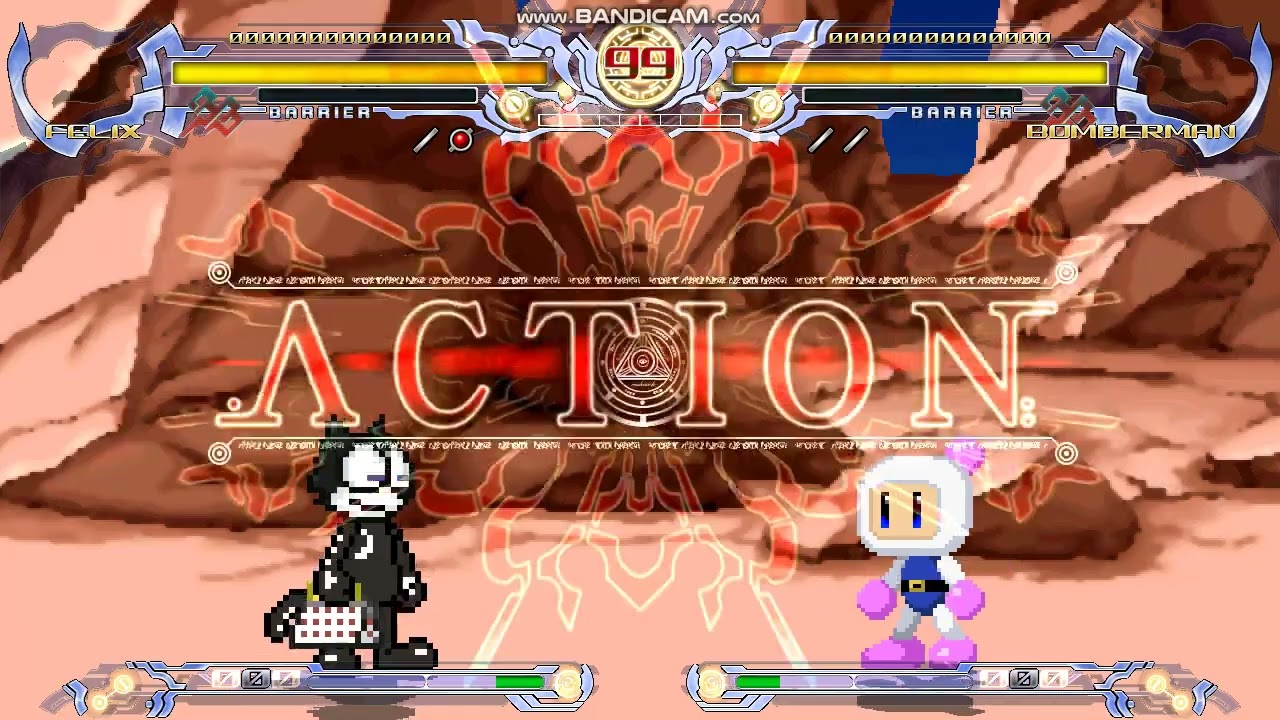MUGEN: Felix the Cat vs Bomberman - YouTube