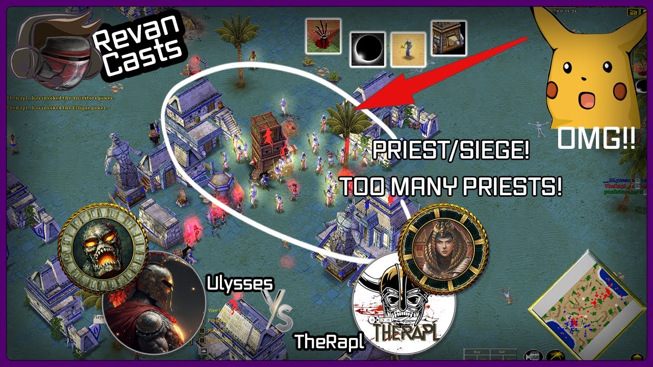 MASS PRIEST SIEGE VS ATTY! TheRapl(Isis) Vs Ulysses(Kronos) | Mirage # ...