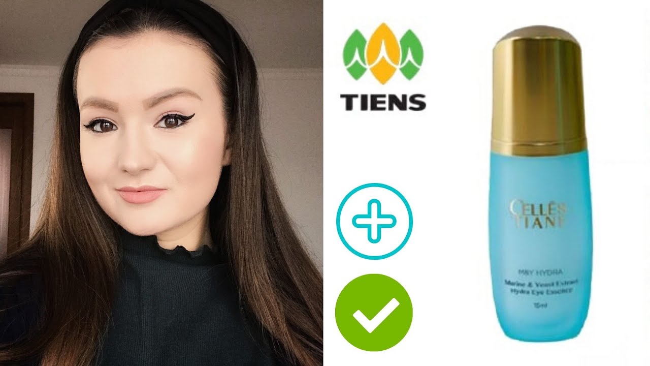 Tiens CELLES TIANE Hydra Eye Essence - Review. - YouTube