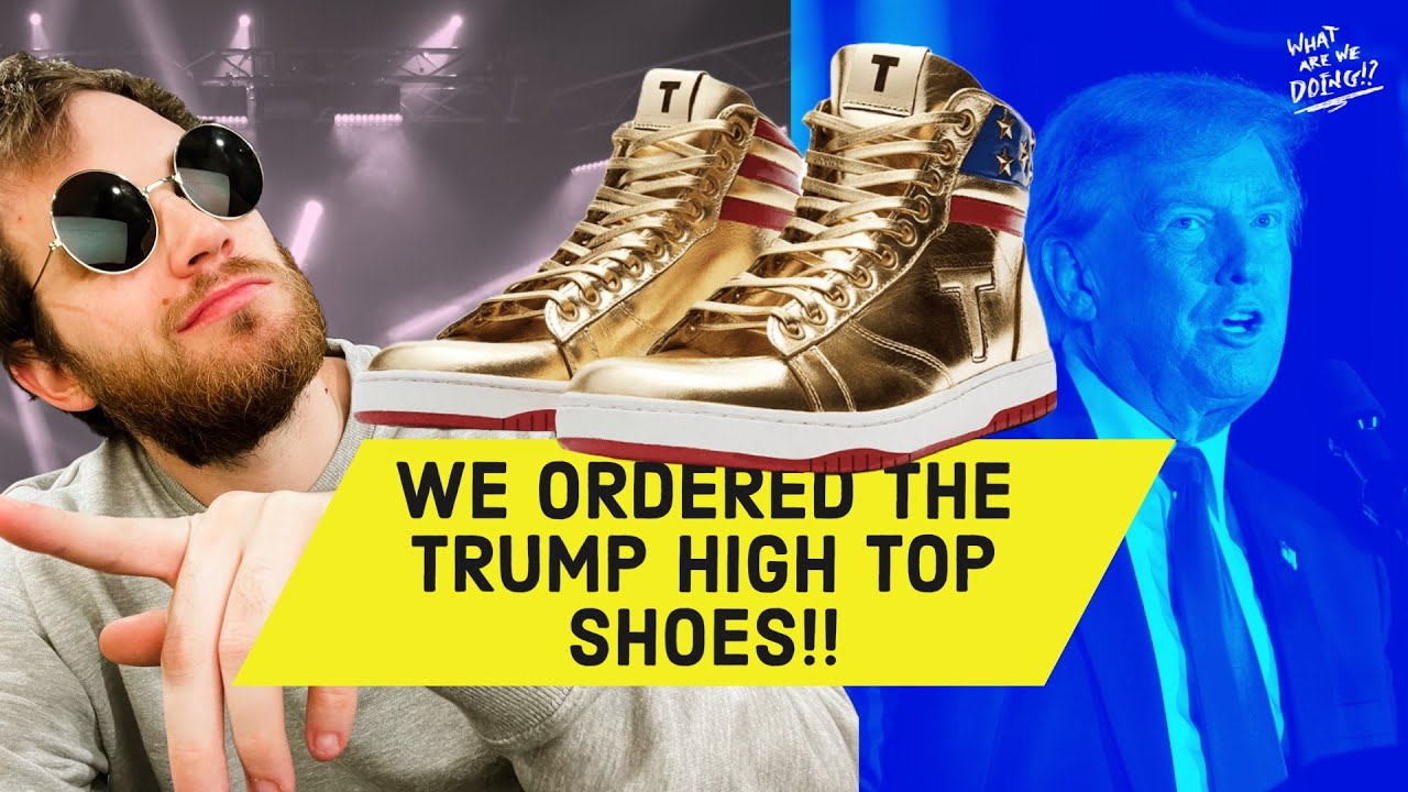 BREAKING: Donald Trump Shocks Us with Never Surrender High-Top Sneaker ...