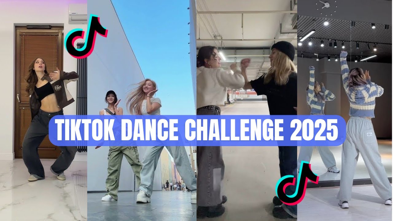 TIKTOK DANCE TRENDS CHALLENGES 2025 VIDEOS - YouTube