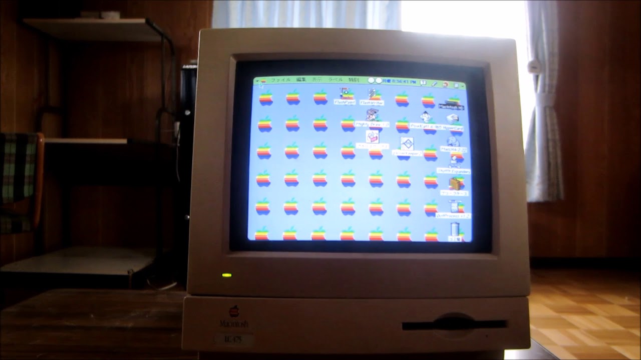 幻シリーズ「オールド・マック」第5弾!! ・ Macintosh LC475 ♪ - YouTube