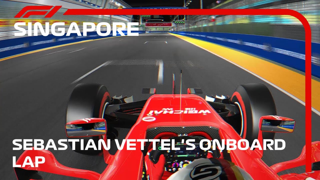 F1 2015 Sebastian Vettel's Onboard Lap Singapore - YouTube