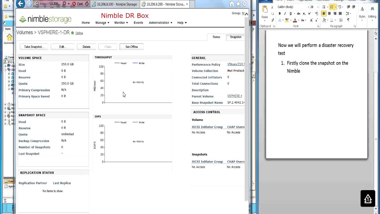 Configuring CommVault IntelliSnap with Nimble Storage for protection of ...