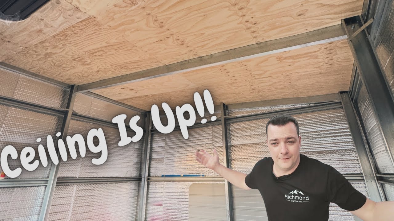 Surprisingly Time-Consuming: Plywood Ceiling Installation in the ...