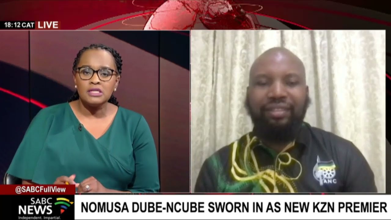 Election of Nomusa Dube-Ncube as KZN premier: Siboniso Duma - YouTube