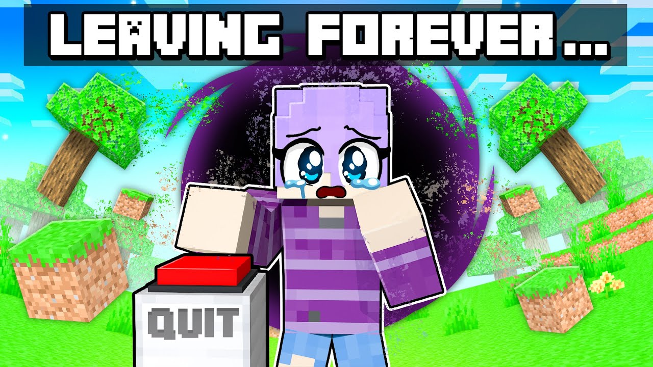 Friend is DONE And Is QUITTING Minecraft! - YouTube