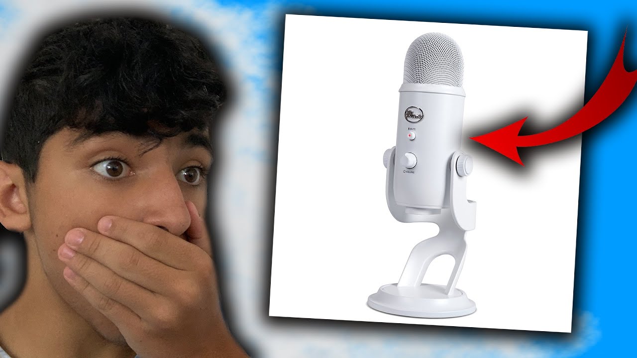 Spray Painting My Blue Yeti White (Project Artic) - YouTube