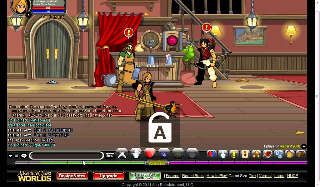 How to unlock lock shops witout doing quest in aqw - YouTube