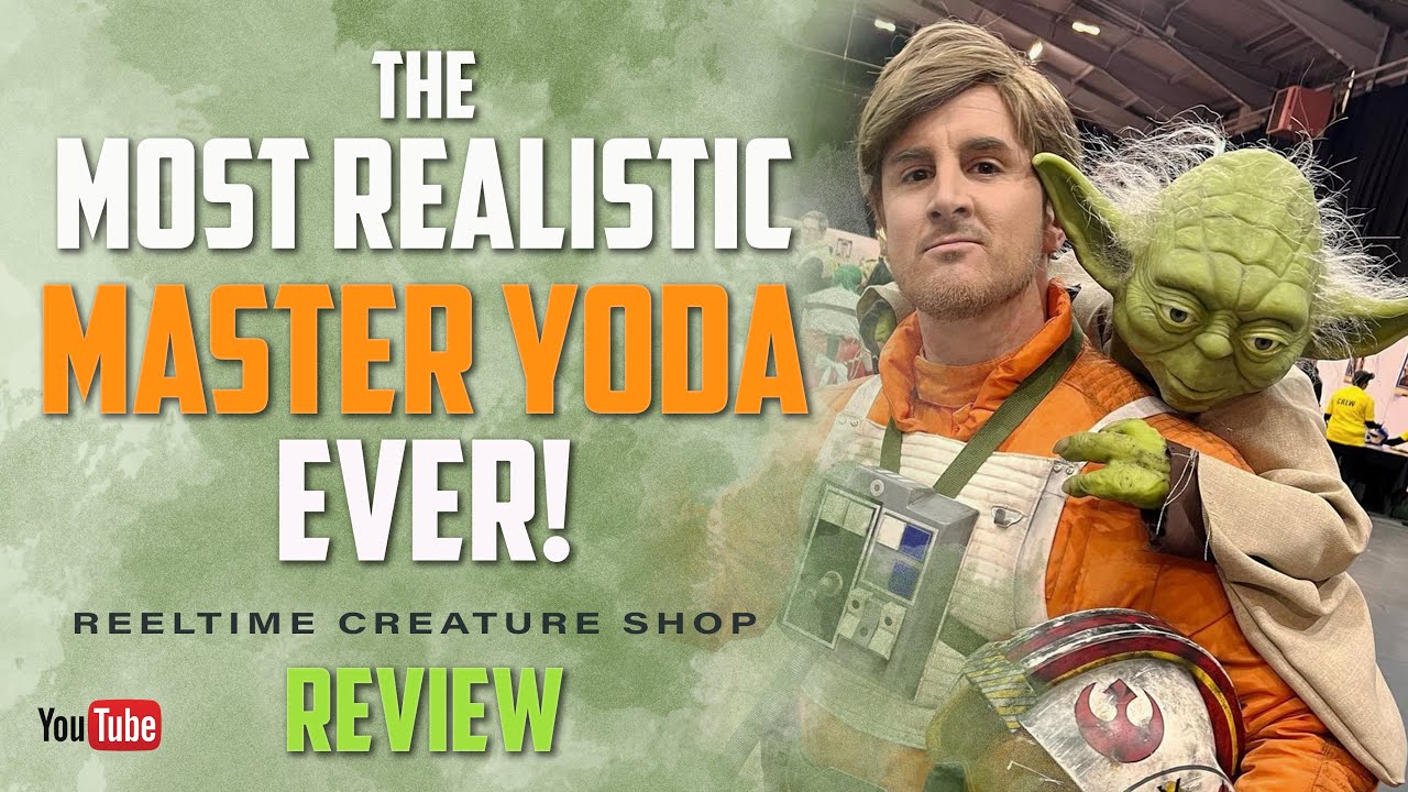 The 'MOST REALISTIC' Master Yoda Replica Puppet EVER!!! - YouTube