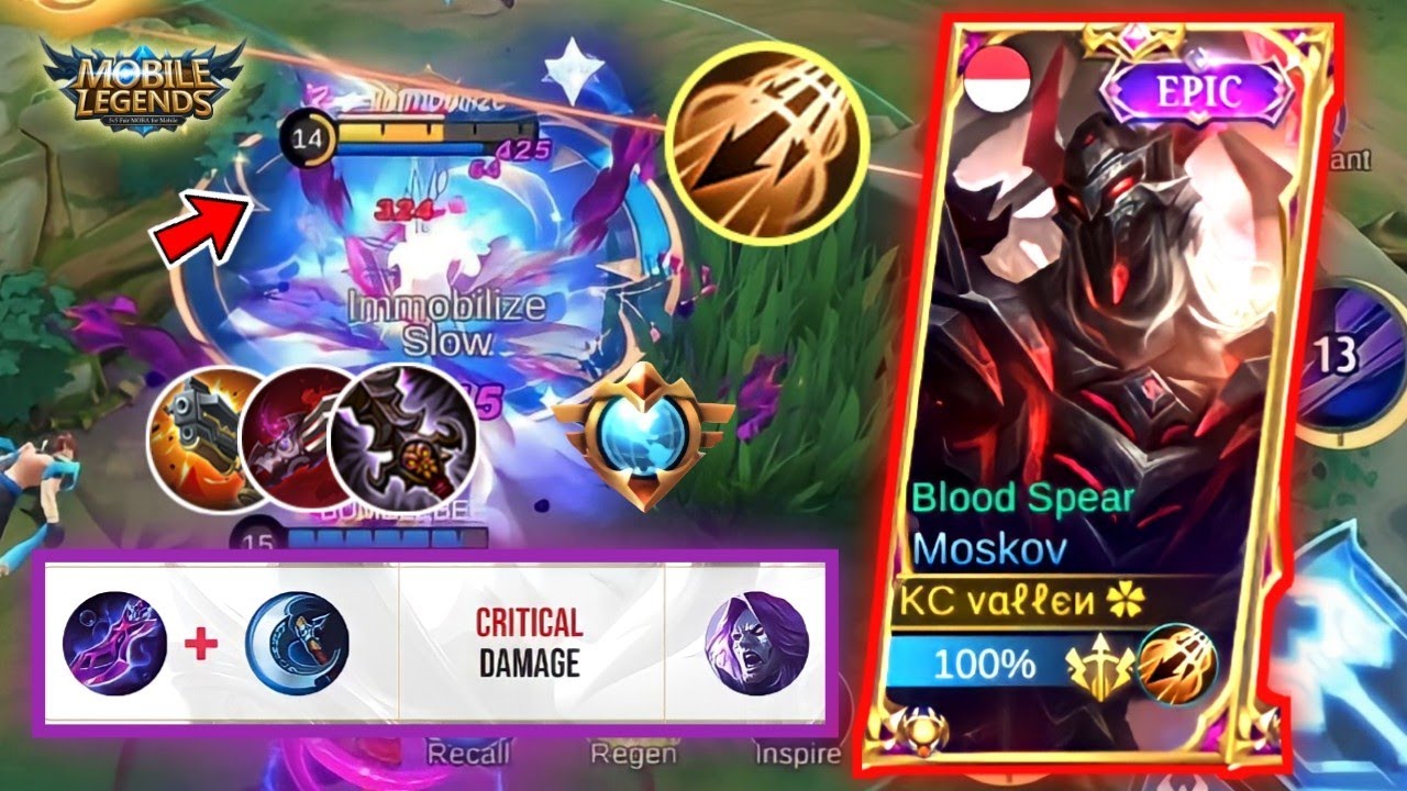 TOP GLOBAL MOSKOV LOCK HERO MMR MUSUH SAMPE NANGIS!!! BUILD TERSAKIT ...