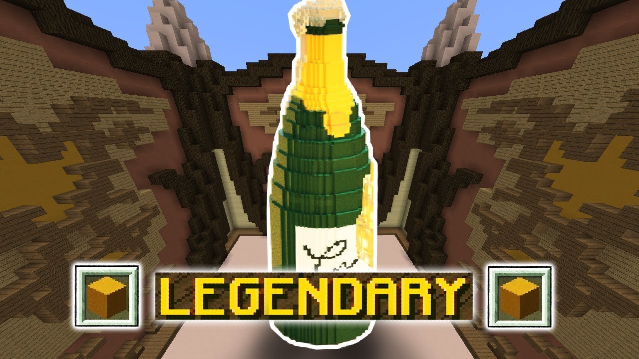 Minecraft Beer Bottle