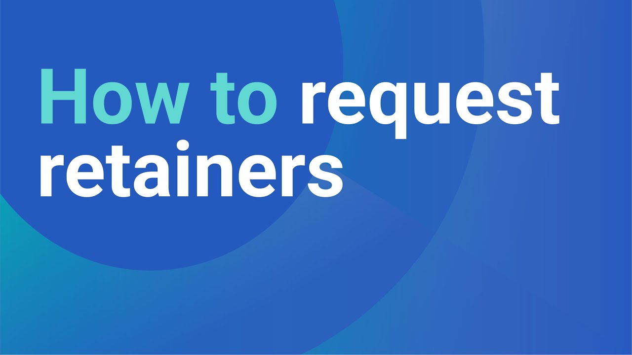 How to request a retainer | Eon Certification Course - YouTube