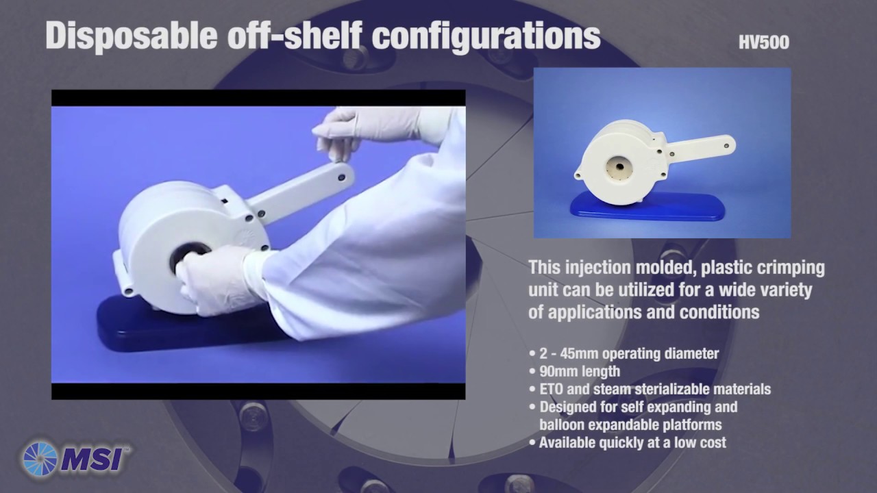Heart Valve Crimping - Process - YouTube