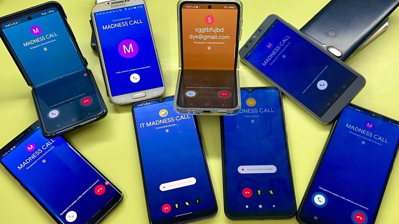 Google Duo Crazy Incoming Call 8 Smartphones At The Same Time - YouTube