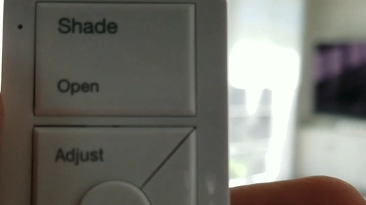 Lutron Shades & a Pico Remote - YouTube
