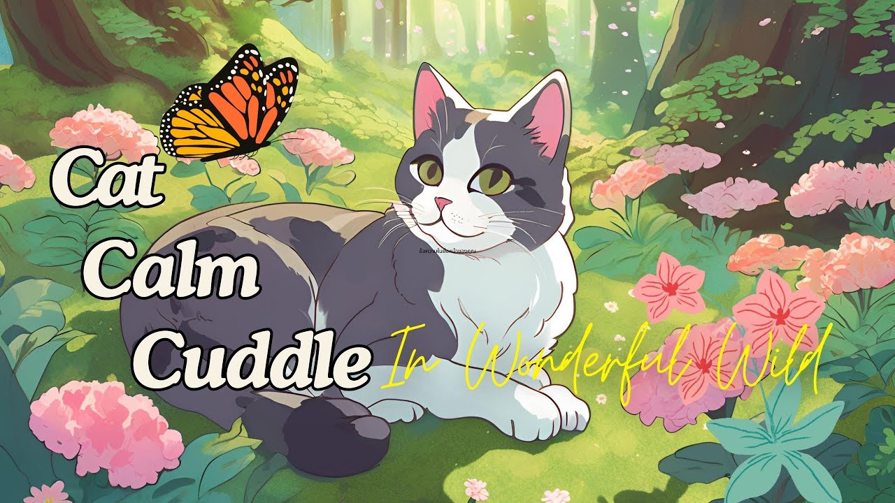 Cat Calm Cuddle In Wonderful Wild 😻 #nature #soul #release 🍀 - YouTube