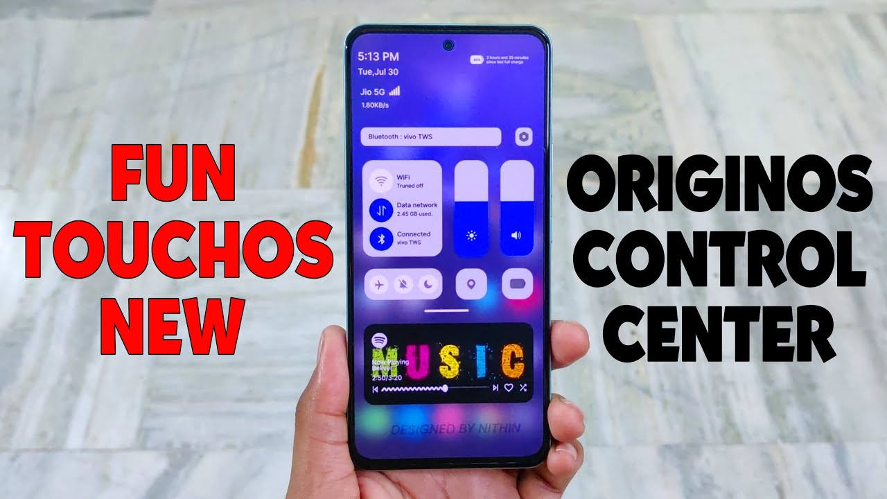 Vivo Redesign Control Center In FuntouchOS 15 | Origin OS Control ...
